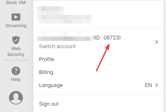 How to find your Account ID (CID) – Gcore Help Center