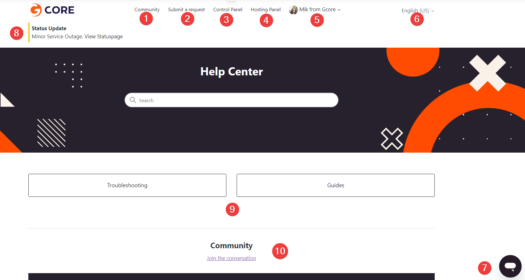 Gcore HC overview – Gcore Help Center