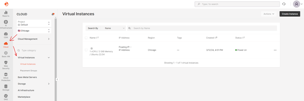 Upgrade your Cloud VM – Gcore Help Center